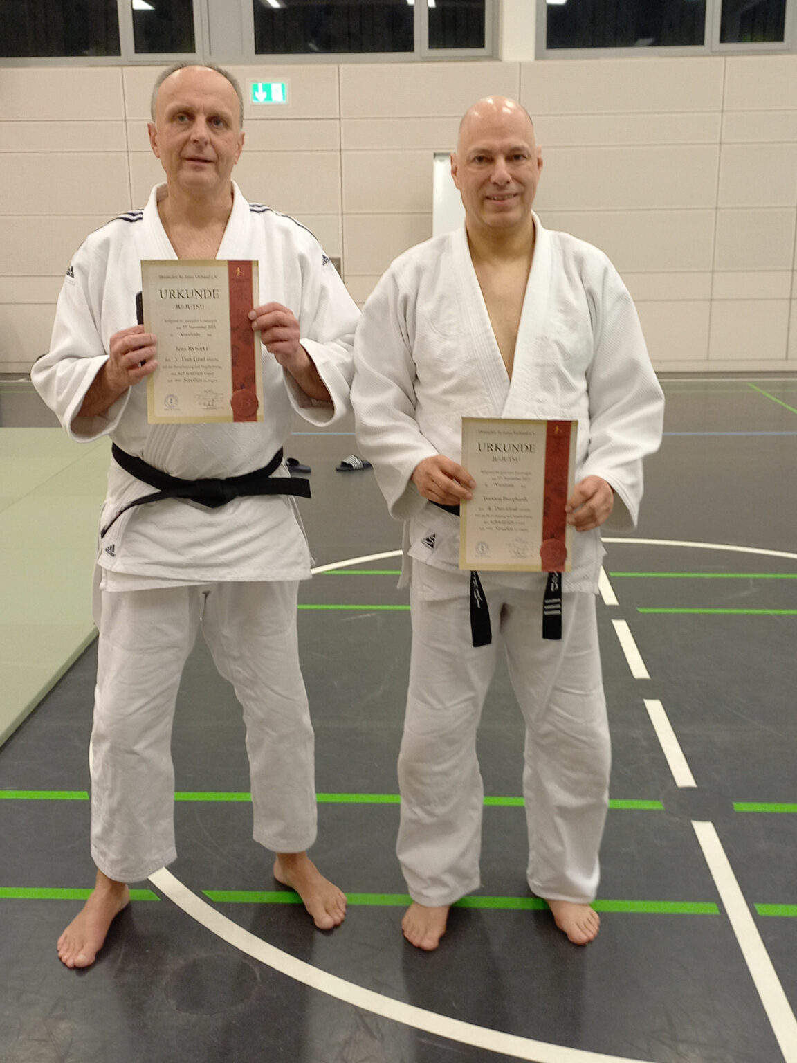 Torsten Burghardt besteht Prüfung zum 4. Dan Ju-Jutsu – Tatami ...